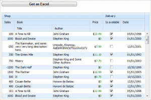 Export dhtmlxGrid to Excel