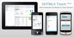 Alpha for DHTMLX Touch 0.4 Available!
