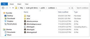 Creating an Editable Grid with DHTMLX and Node.js