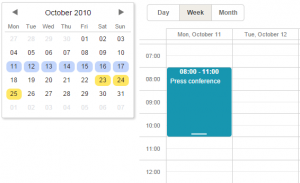 DHTMLX Little-Known Features: Mini Calendar in dhtmlxScheduler