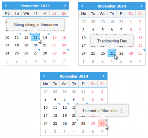 DHTMLX Little-Known Features: Tooltips with Popup in dhtmlxCalendar