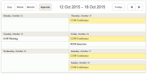 Different Views of dhtmlxScheduler - JavaScript Scheduling Calendar