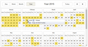 Different Views of dhtmlxScheduler - JavaScript Scheduling Calendar