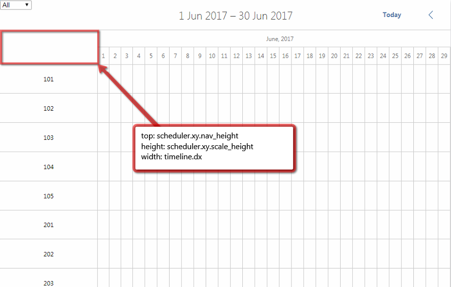 How to Make Hotel Booking Calendar with dhtmlxScheduler