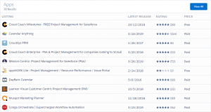Using DHTMLX Gantt chart with Salesforce for Project Management Apps