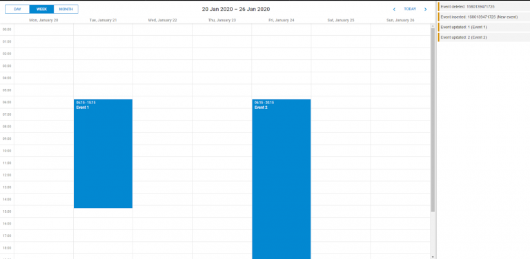 Creating Vue Scheduler Component with DHTMLX - Vue js Event Calendar