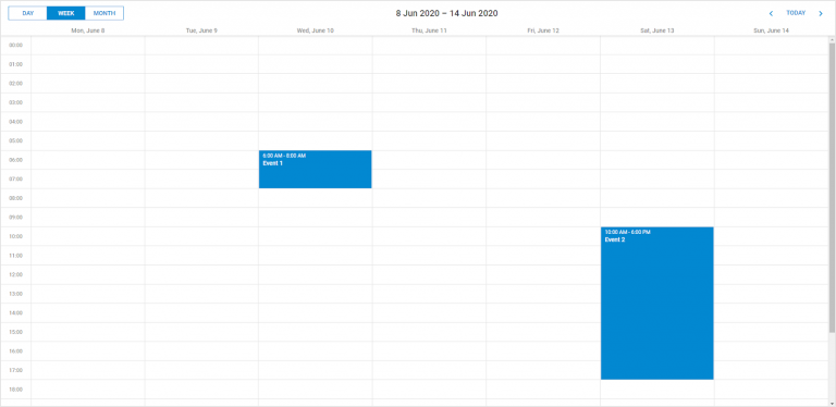How to Create a React Scheduler Component with DHTMLX [Demo]