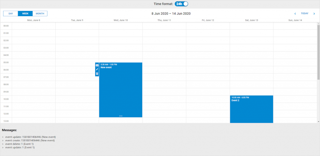 How to Create a React Scheduler Component with DHTMLX [Demo]