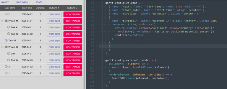 Dhtmlx Gantt 71 Part Time Resource Assignment And Rollup Tasks