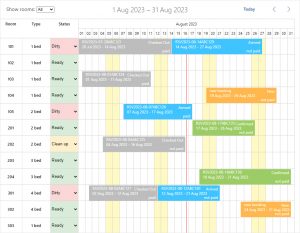 How to Make Hotel Booking Calendar Using DHTMLX Scheduler and Angular