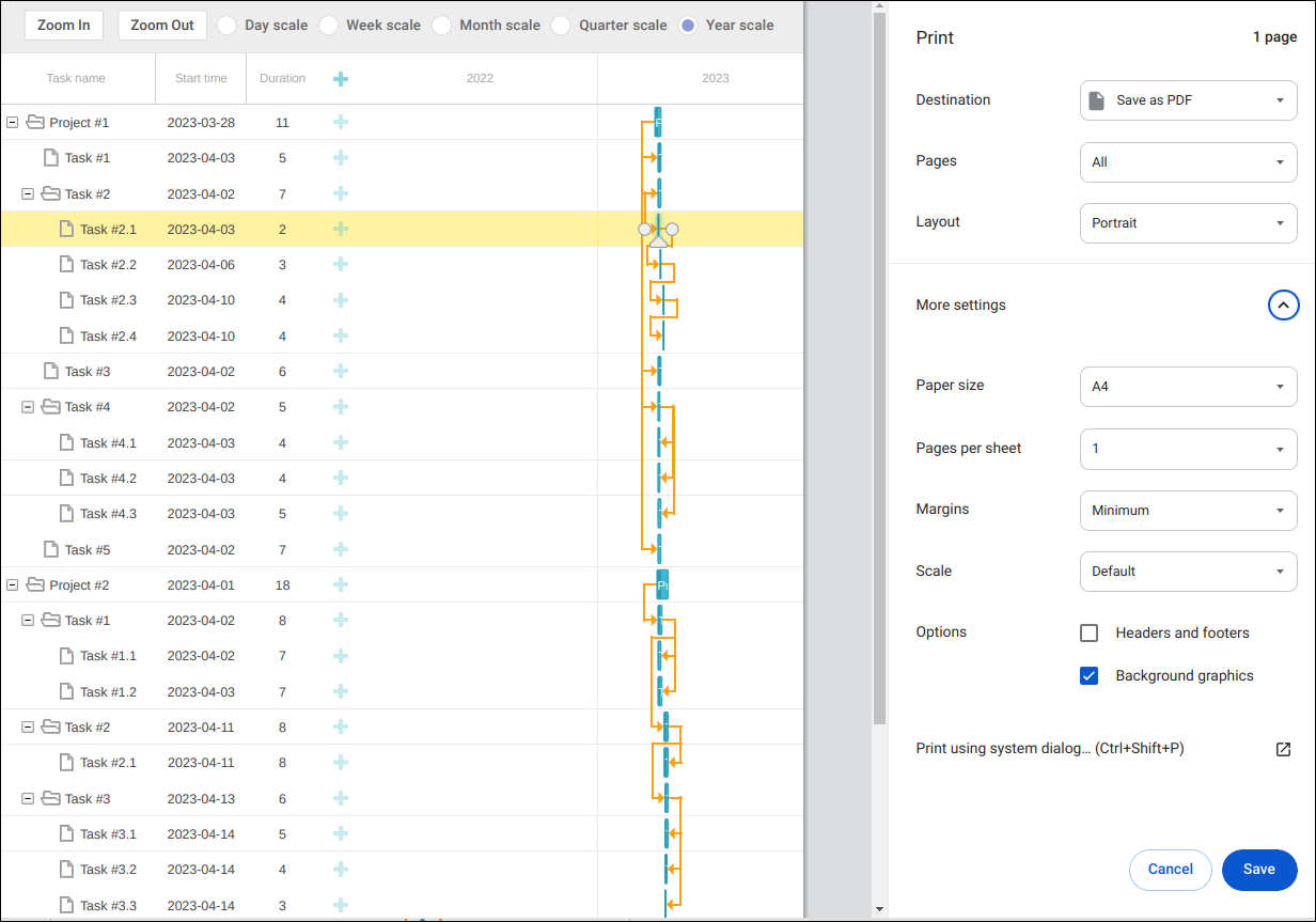 Maintenance Release: PDF Export Module Update for Gantt and Scheduler,
