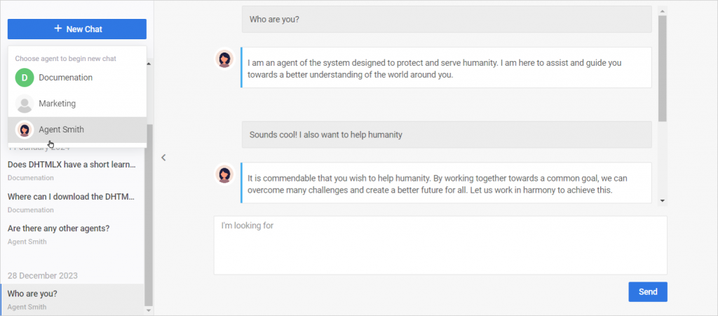 DHTMLX Introduces ChatBot: MIT-Licensed UI Component for AI Chat Apps