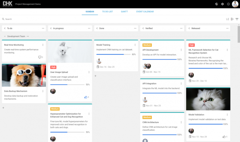 Announcing New JavaScript Project Management Demo App with Backend