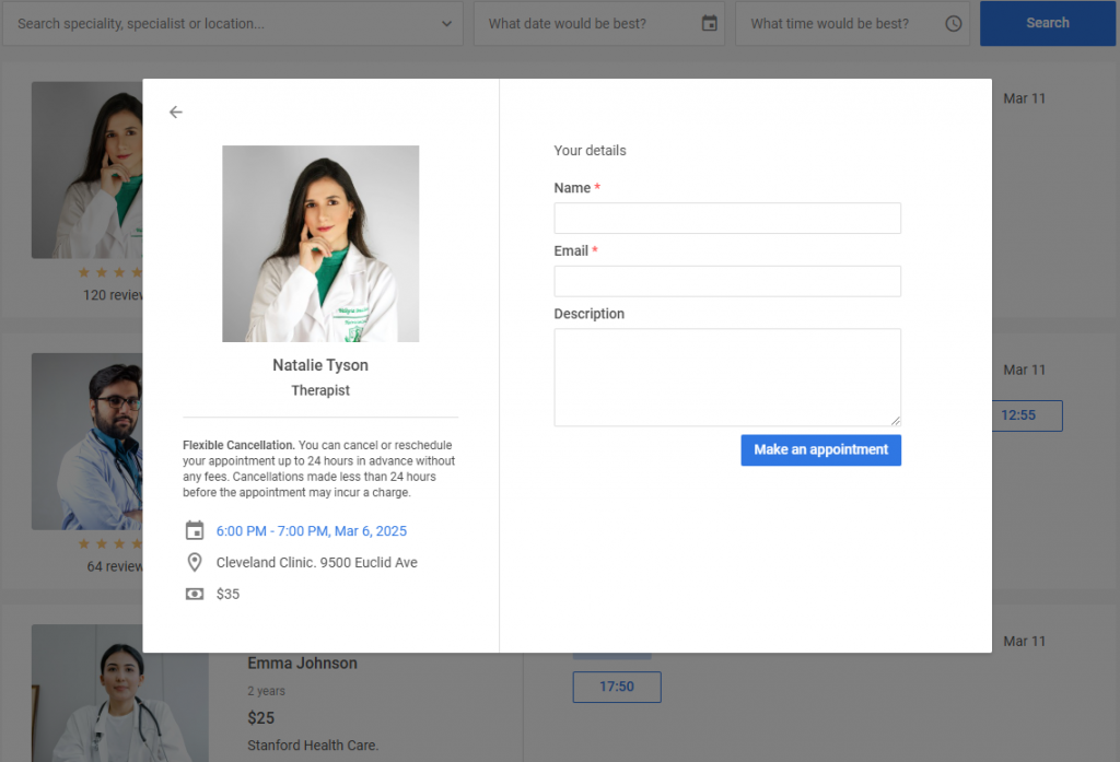 DHTMLX Booking 1.1: Lazy Rendering, Customizable Cards, Integrations