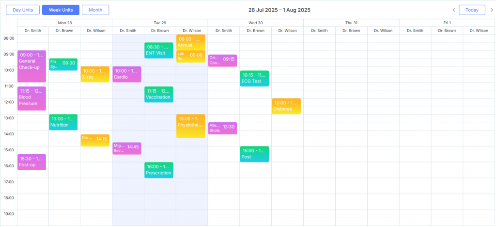 Meet New DHTMLX React Scheduler