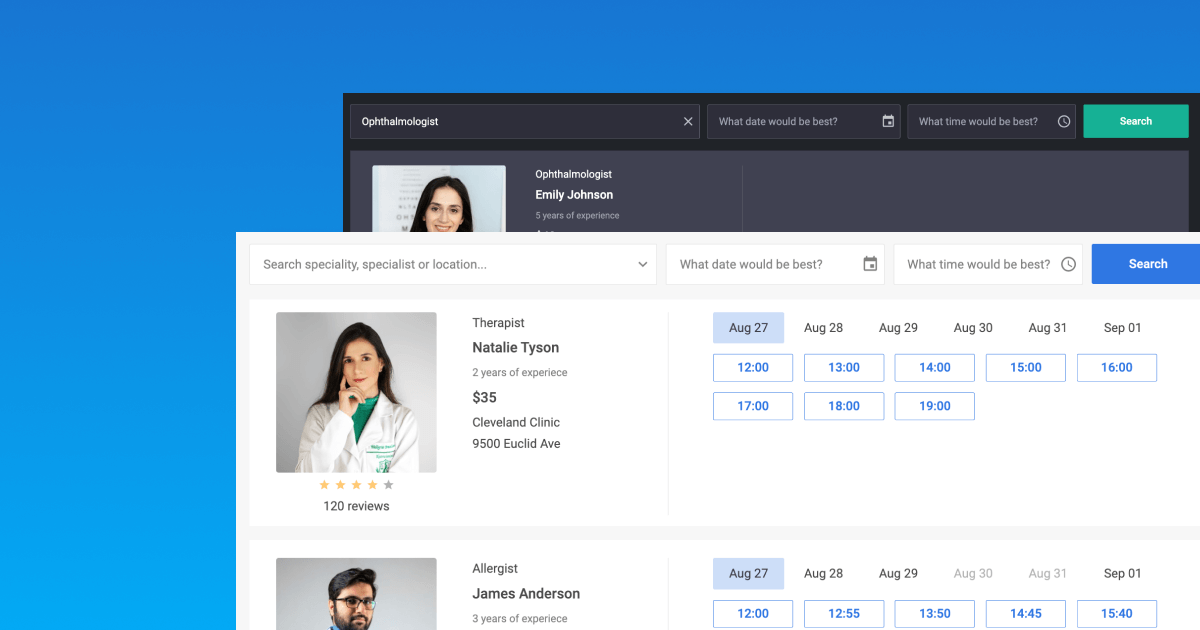 DHTMLX Booking Widget for Handy Time Reservation