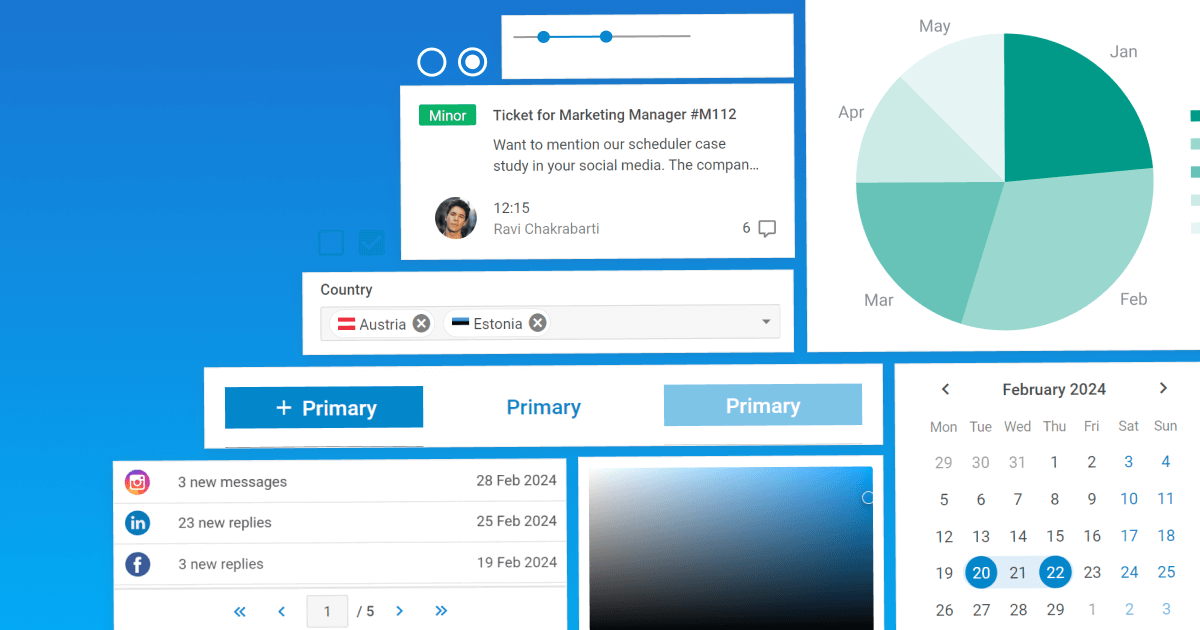 JavaScript UI Widgets Library DHTMLX Suite