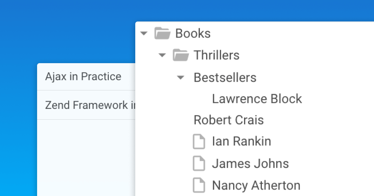 Javascripthtml5 Tree Dhtmlx Tree Js Widget