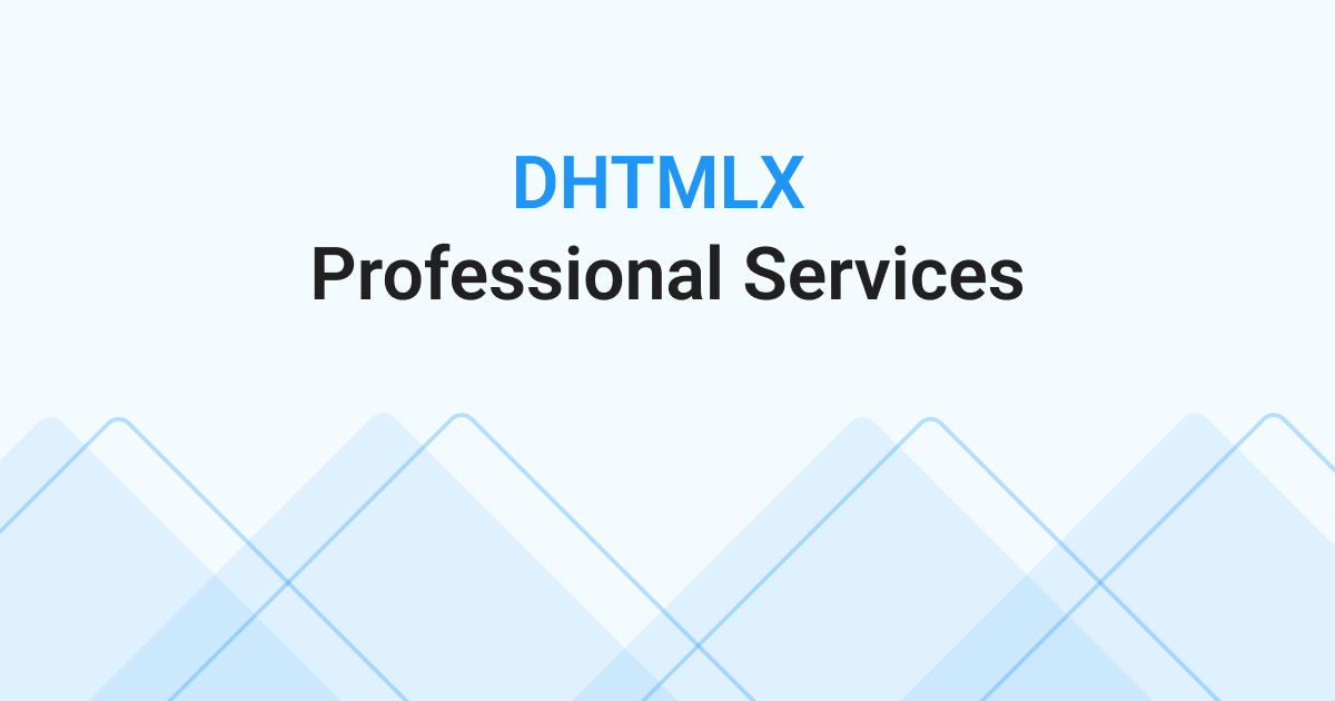 Integrations of DHTMLX JavaScript UI components