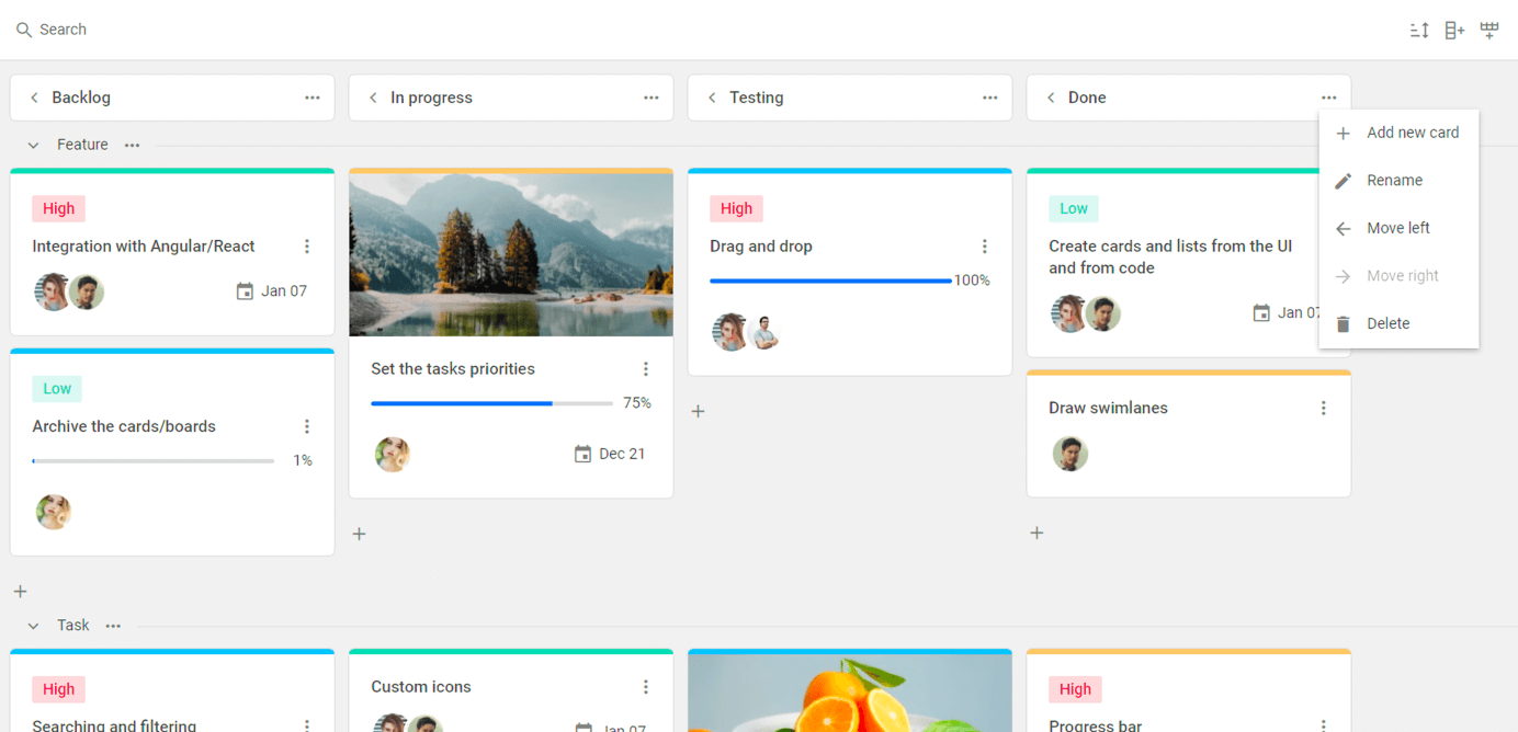 Javascript Project Management Tools Dhtmlx Library